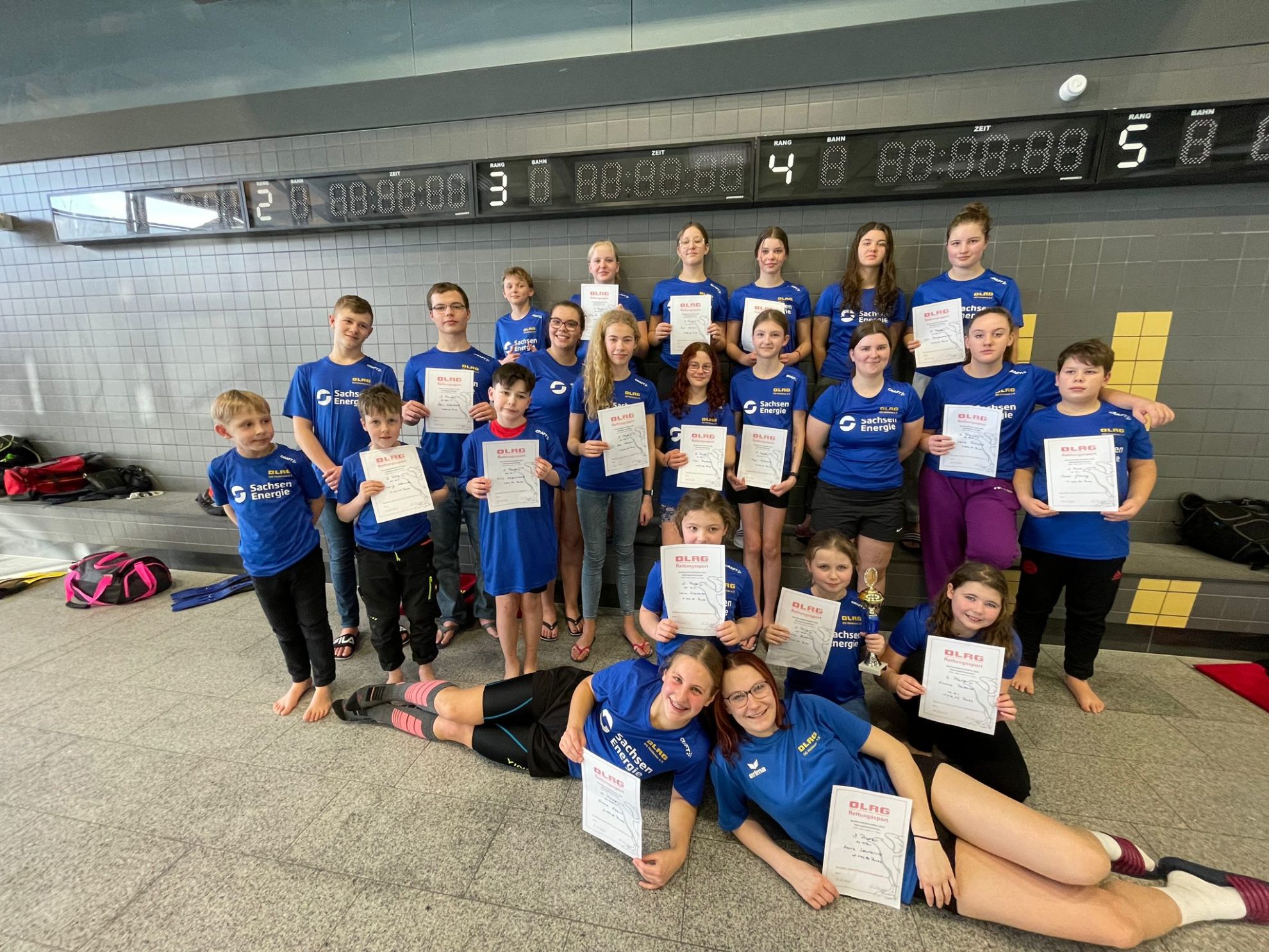 17 Medaillen für Heidenau bei den Bezirksmeisterschaften ...